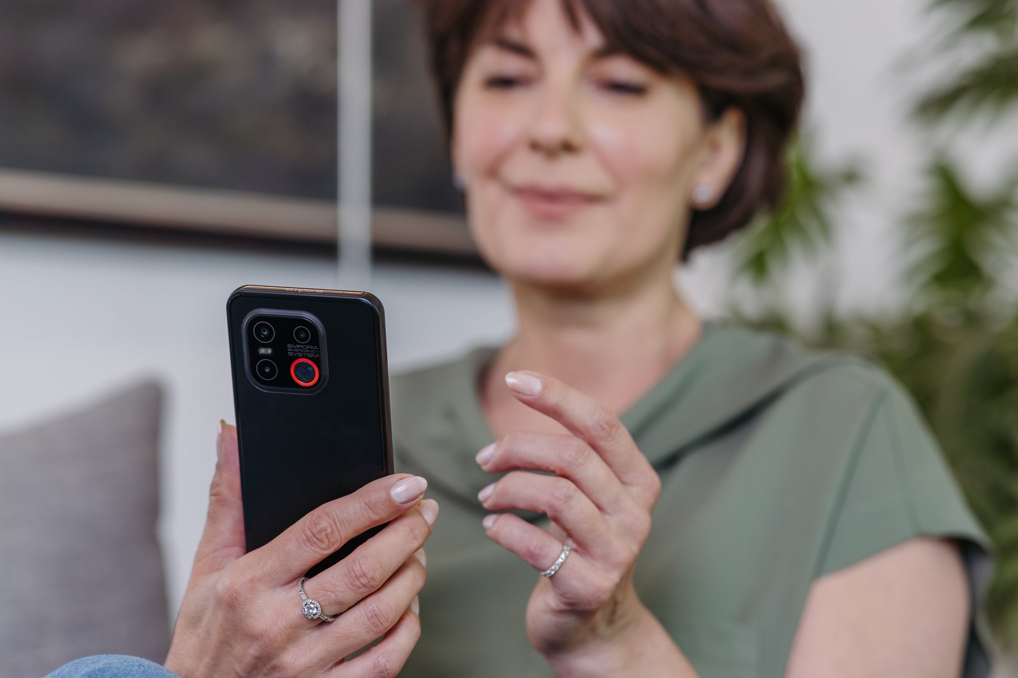 D'une simple pression sur un bouton : contrôler son smartphone avec sa